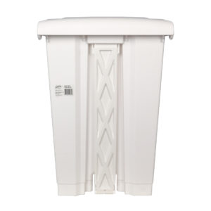 White Pedal Bin - Sabco Professional